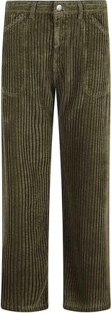 Massimo Alba Pantalons Décontractés - Vert Foncé