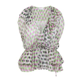 Dries Van Noten Femme, Tops, Multicolore, Taille: 34 FR Cally Polka Dots Top