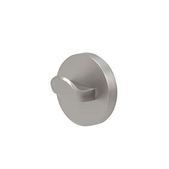 Tiger Noon Haken groß zum Schrauben, Handtuchhaken aus gebürstetem Edelstahl, B x H x T: 4,9 x 4,9 x 3,2 cm