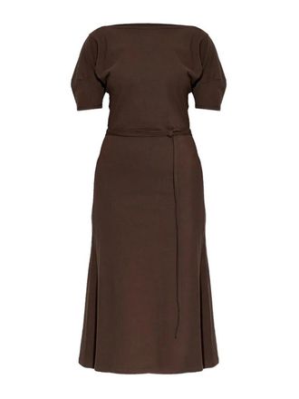 Christophe Lemaire Robe Au Genou - Marron