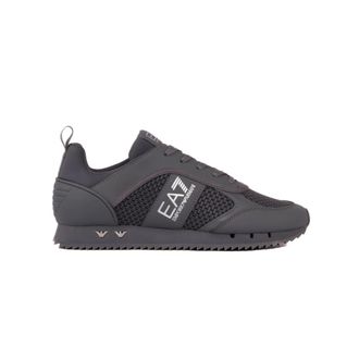 Emporio Armani Homme, Chaussures, Gris, Taille: 44 EU Lacets avec logo