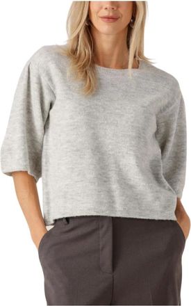 Modstr&ouml;m Damen, Strickwaren, Grau, XLGr&ouml;&szlig;e