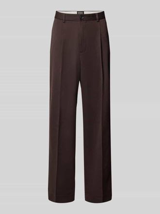 Scotch & Soda Relaxed Fit Bundfaltenhose mit Ges&auml;&szlig;taschen