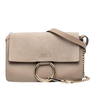 Chlo&eacute; Pre-owned Faye Crossbody - - Pre-owned - Damen - Beige - ONE SIZE