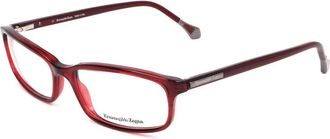 Ermenegildo Zegna unisex, Accessoires, Rouge, Taille: ONE Size Vz35380954 Lunettes