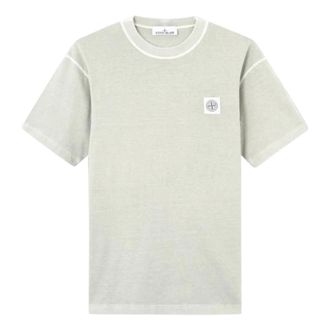 Stone Island Homme, Tops, Vert, Taille: XL T-Chemises