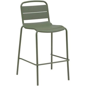 Hesperide Chaise haute de jardin Alegoria empilable vert laurier - Hesp&eacute;ride