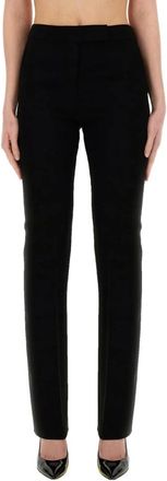 Max Mara Femme, Pantalons, Noir, Taille: 36 FR Slim-fit Pantalons