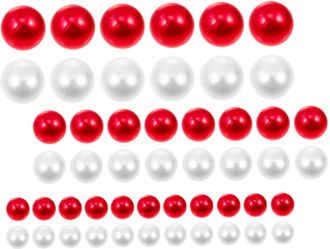 Lurrose 1000 St&uuml;ck DIY Abs freie Gef&auml;lschte Perlen Schwimmende Vase F&uuml;ller Dekoration Makeup Perlen f&uuml;r Vasenf&uuml;llung Blumenarrangements und Bastelprojekte