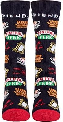 Heat Holders SOCKSHOP Femme 1.6 TOG Lite Friends Chaussettes thermiques Paquet de 1 Marine 37-42