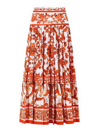 Dolce & Gabbana Langer Rock - Orange