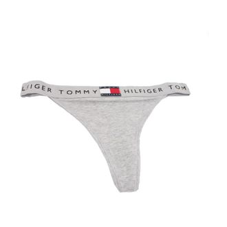 Tommy Hilfiger Femme, Sous-v&ecirc;tements, Gris, Taille: 42 FR Tanga String