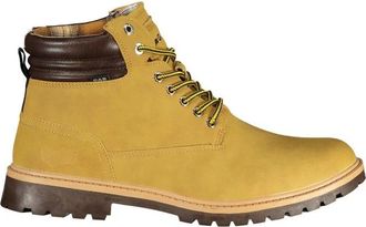 Gas Gas, Homme, Chaussures, Beige, Taille: 42 EU Bottine &agrave; lacets en polyur&eacute;thane