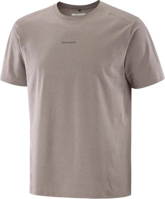 Salomon Homme, Tops, Brun, Taille: S Trackline T-Shirt