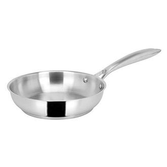 Sitram 711601, Charleston Pfanne, Edelstahl, Durchmesser 20 cm, f&uuml;r alle Herde, auch Induktionsherde