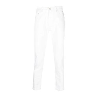 Pantaloni Torino Homme, Jeans, Blanc, Taille: W30 Pantalon Denim Homme