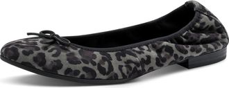 Tamaris Damen Ballerina Leder grau 42
