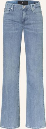 7 For All Mankind Flared Jeans Dojo blau