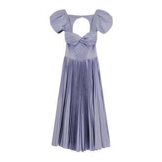 Elisabetta Franchi Ab96762E2019 Midi-Kleid - - Dresses - Damen - Blau - XS