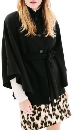 Caroll Femme 2415-hacaro2 Poncho, Noir, Taille Unique EU