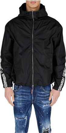 Dsquared2 Homme, Vestes, Noir, Taille: M Bomber de surv&ecirc;tement