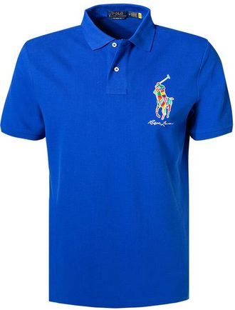 Polo Ralph Lauren Herren Polo-Shirt blau Classic Fit