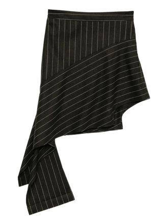 Monse jupe de pyjama &agrave; design structur&eacute; - Marron