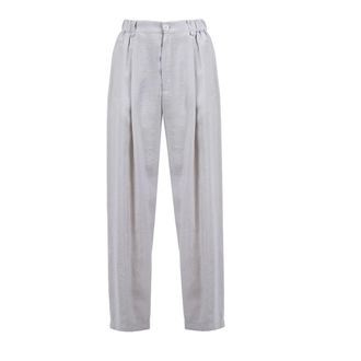 PDR Phisique Du Role Femme, Pantalons, Gris, Taille: 40 FR Pantalone in Liquid Habutay