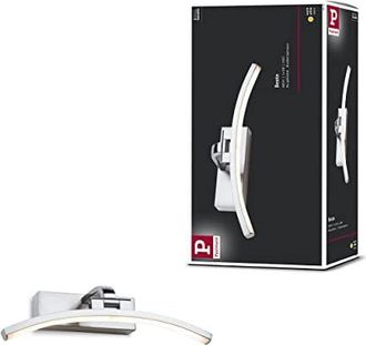 Paulmann 95556 LED Bilderleuchte Bento 300mm incl. 1x6 W Warmweiß Alu gebürstet Bildbeleuchtung Metall Beleuchtungssystem 3000 K