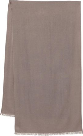 N.Peal étole en pashmina - Marron