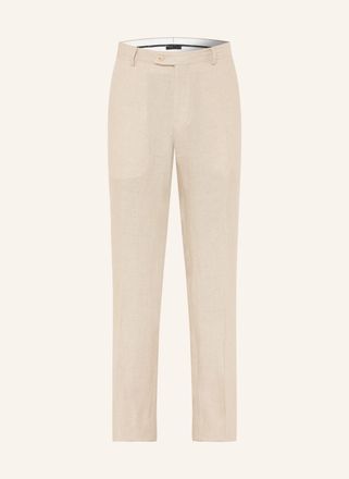 Brioni Leinenhose Regular Fit beige