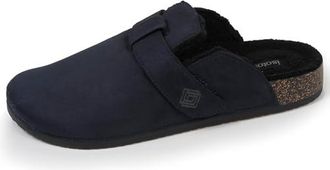 Isotoner Chaussons pantoufles Sabots homme semelle à mémoire de forme, 41 EU, marine