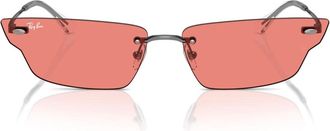 Ray-Ban Anh Sonnenbrille - - Accessories - unisex - Grau - 63 MM