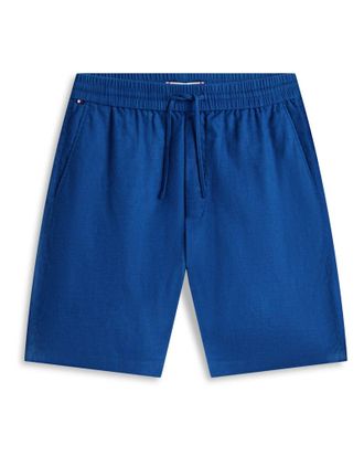 Tommy Hilfiger Sommerliche Shorts aus einem Leinenmischgewebe in