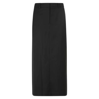 Dunst Jupe Longue Coupe H - Femme - Jupes - Noir - Taille: 38 FR