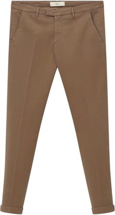 BRIGLIA 1949 Homme, Pantalons, Brun, Taille: S Chino 1949