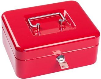 Sax NOUVEAU!! Caissette à monnaie SAX 20x16x9 cm, 5 compartiments, ROUGE