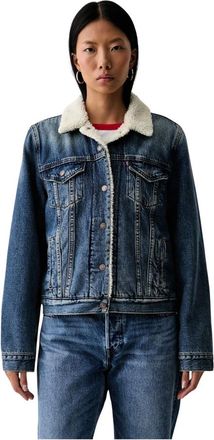 Levi's Femme, Vestes, Bleu, Taille: 36 FR Denim Vestes