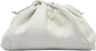 Bottega Veneta Pre-owned Mini Pouch - Femme - Pre-owned - Blanc - Taille: ONE Size