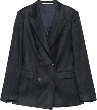Tagliatore Femme, Vestes, Bleu, Taille: 40 FR Parigi Blazer