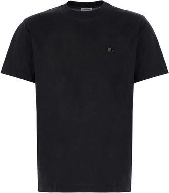 Burberry Homme, Tops, Noir, Taille: 2XL T-Shirt