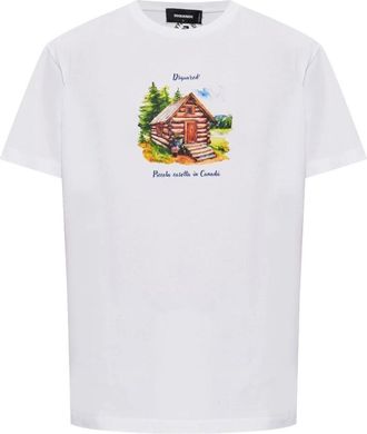 Dsquared2 Homme, Tops, Blanc, Taille: XL Chemise Blanche pour Homme