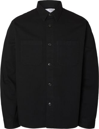 Selected Slhtravis Twill Overshirt Ls Noos