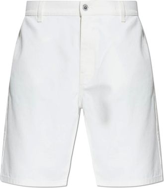 Balmain Homme, Shorts, Blanc, Taille: W32 Denim Shorts
