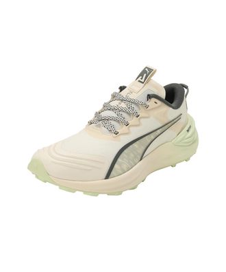 Puma Damen Electrify Nitro 3 TR WNS Road Running Shoe, Green Illusion-Sugared Almond-Turquoise Surf, 38 EU