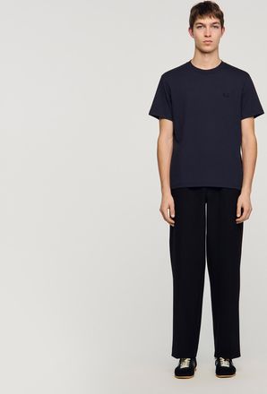 Sandro T-shirt &agrave; patch double S