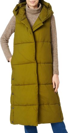 s.Oliver Damen 2120750 Daunenweste, Green, 44