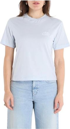 Calvin Klein Femme, Tops, Bleu, Taille: 42 FR T-Shirt