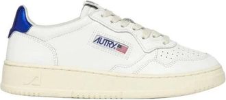 Autry Femme, Chaussures, Blanc, Taille: 36 EU Leather Low Top Baskets