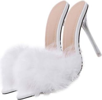 Valiclud Sandales à Bout Effilé pour Femme Chaussures Été Pantoufles Extérieur pour Femmes